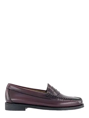 CREP PROTECT Weejun Ii Leather Penny Loafers - Wine Leather