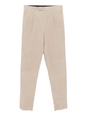 Zegna Corduroy Trousers - Neutrals