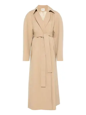 Khaite Roth Trench Coat - Neutrals