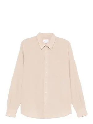 Norse Projects Algot Shirt Brown