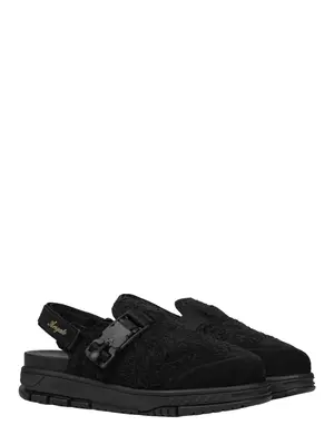 Axel Arigato Area Leather Slippers - Black