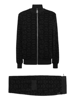 Philipp Plein Hexagon Tracksuit - Black
