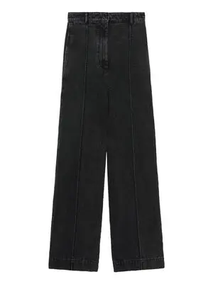3.1 Phillip Lim High-rise Wide-leg Jeans - Black