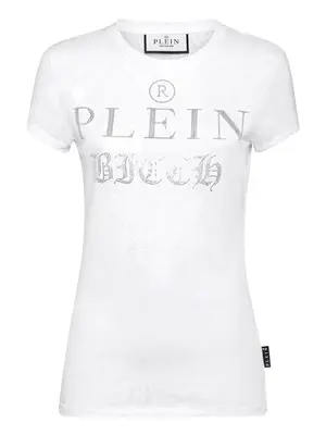 Philipp Plein Logo-embellished T-shirt - White
