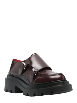 PLAN C Leather Loafers