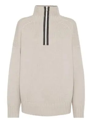 BRUNELLO CUCINELLI Brunello Cucinelli High-Neck Cashmere Jumper