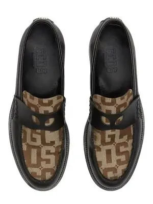 GCDS GCDS Wirdo Monogram-Print Loafers