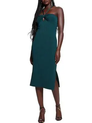 Guess GUESS Sofie Mirage Rib Dress Dark Jade