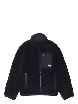 StÜssy Sherpa Reversible Jacket - Black
