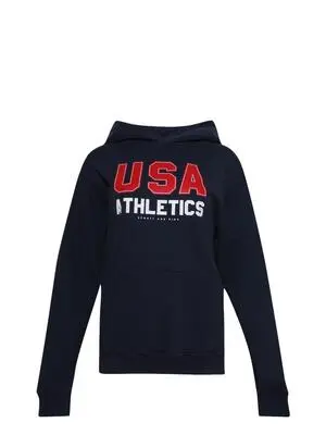 SPORTY & RICH Usa Athletics Hoodie - Blue