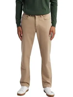 Brooks Brothers Five-pocket Straight-leg Trousers - Khaki