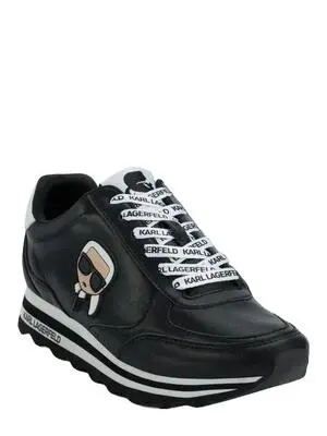Karl Lagerfeld Paris KARL LAGERFELD PARIS Platform Sneaker Black/ White