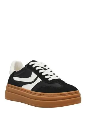 Steve Madden Steve Madden Dodge Platform Sneakers Black White