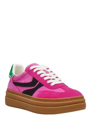 Steve Madden Steve Madden Dodge Platform Sneakers Pink Multi