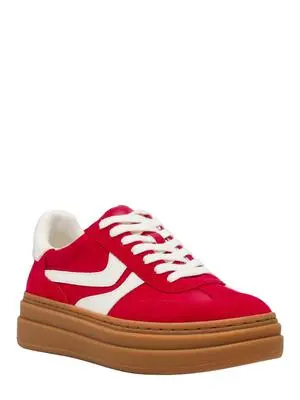 Steve Madden Steve Madden Dodge Platform Sneakers Red Multi