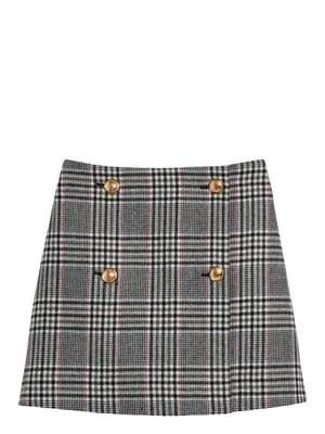 Vineyard Vines Vineyard Vines Glen Plaid Mini A-Line Skirt Glenn Plaid - Black