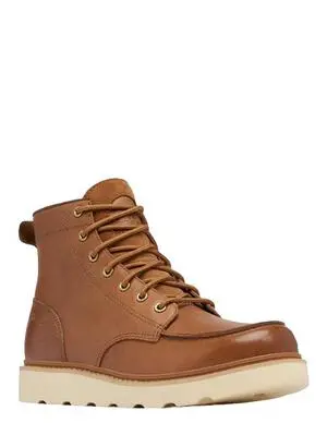 Sorel Slabtown 62 Waterproof Moc Toe Boots - Velvet Tan/ Tobacco