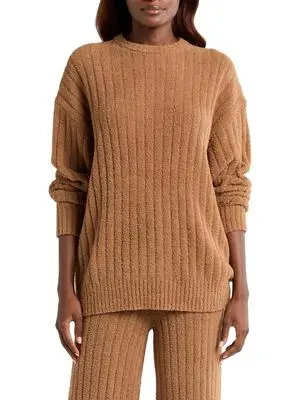 UGG UGG(r) Riz Ribbed Sweater Chestnut