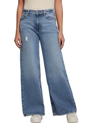 Guess Bellflower Wide-leg Jeans - Blu Magic