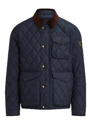 Polo Ralph Lauren Water-repellent Quilted Jacket - Navy