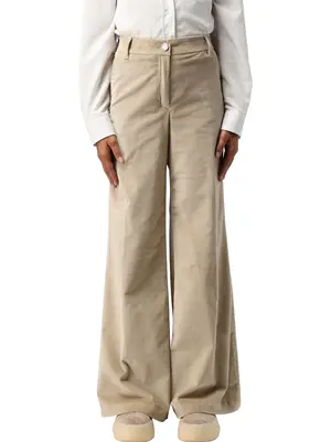 Jacob Cohen Wide Leg Pants - Beige