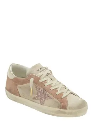 Golden Goose Super-star Sneakers - Beige/ Pink