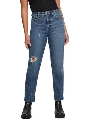 Guess High-rise Ankle Mom Jeans - Winx
