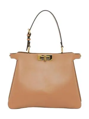 Fendi Peekaboo Soft Medium Bag - Beige