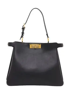 Fendi Peekaboo Soft Medium Bag - Black