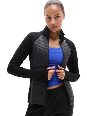 Athleta Flurry Force Insulated Primaloft Jacket - Black