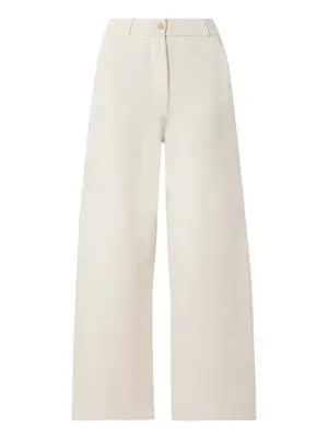 Guest In Residence Cashmere Straight-leg Pants - Cream