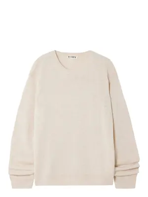 Eterne ÉTERNE James Cashmere Sweater Neutrals