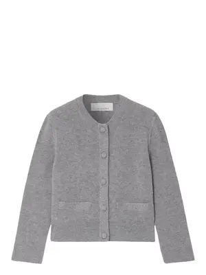 LIBEROWE Amelie Cashmere Cardigan - Gray