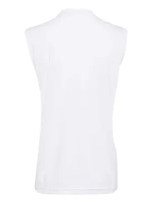 Comme Des Garçons Ruffle Vest - White