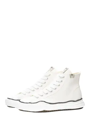 Mihara Yasuhiro Peterson High Sneakers - White