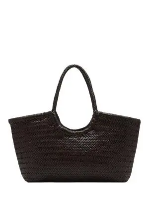 Dragon Diffusion Nantucket Basket Bag - Dark Brown