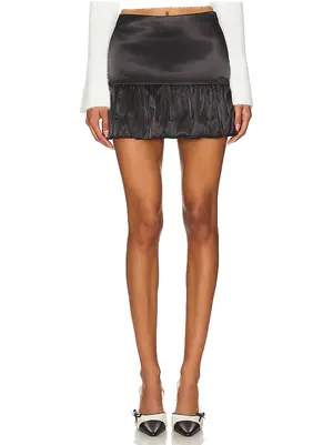 MORE TO COME Ara Mini Skirt - Black