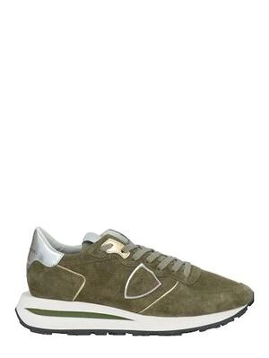 Philippe Model Low-top Leather Sneakers - Green