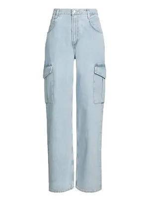 AGOLDE Organic Cotton Lyocell Cargo Jeans - Blue