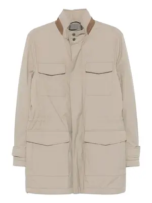 Kiton Padded Coat - Neutrals