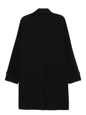 Hugo Single-breasted Trench Coat - Black