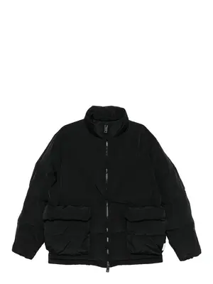 Emporio Armani Funnel-neck Padded Jacket - Black