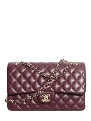 Chanel Classic 11.12 Handbag Dark Burgundy