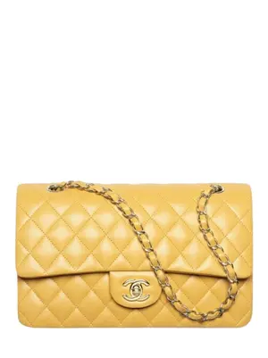 Chanel Classic 11.12 Handbag Yellow