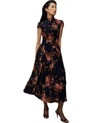 REFORMATION Maven Maxi Dress - Blue