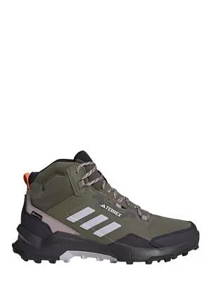 Adidas Terrex Ax4 Gore-tex Athletic Sneakers - Olive Strata/silver Dawn/preloved Fig