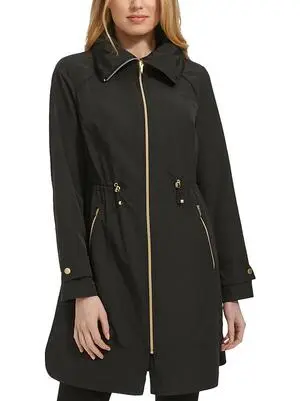 Cole Haan Packable Parka Black