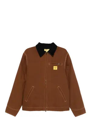ICECREAM Cotton Canvas Jacket - Brown