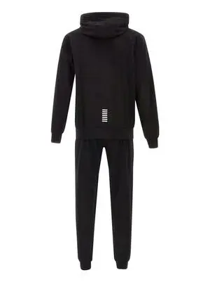 EA7 Zip-up Tracksuit Set - Black