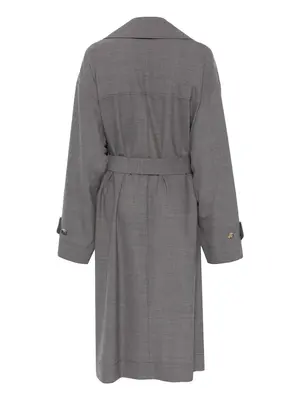 Philosophy Di Lorenzo Serafini Belted Trench Coat - Grey